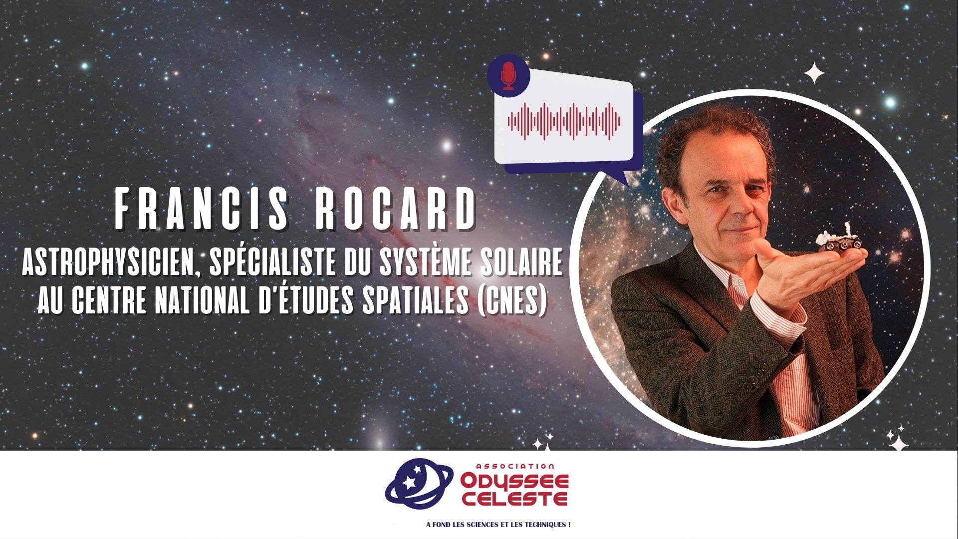 Francis Rocard, astrophysicien au Centre National d’Études Spatiales ...
