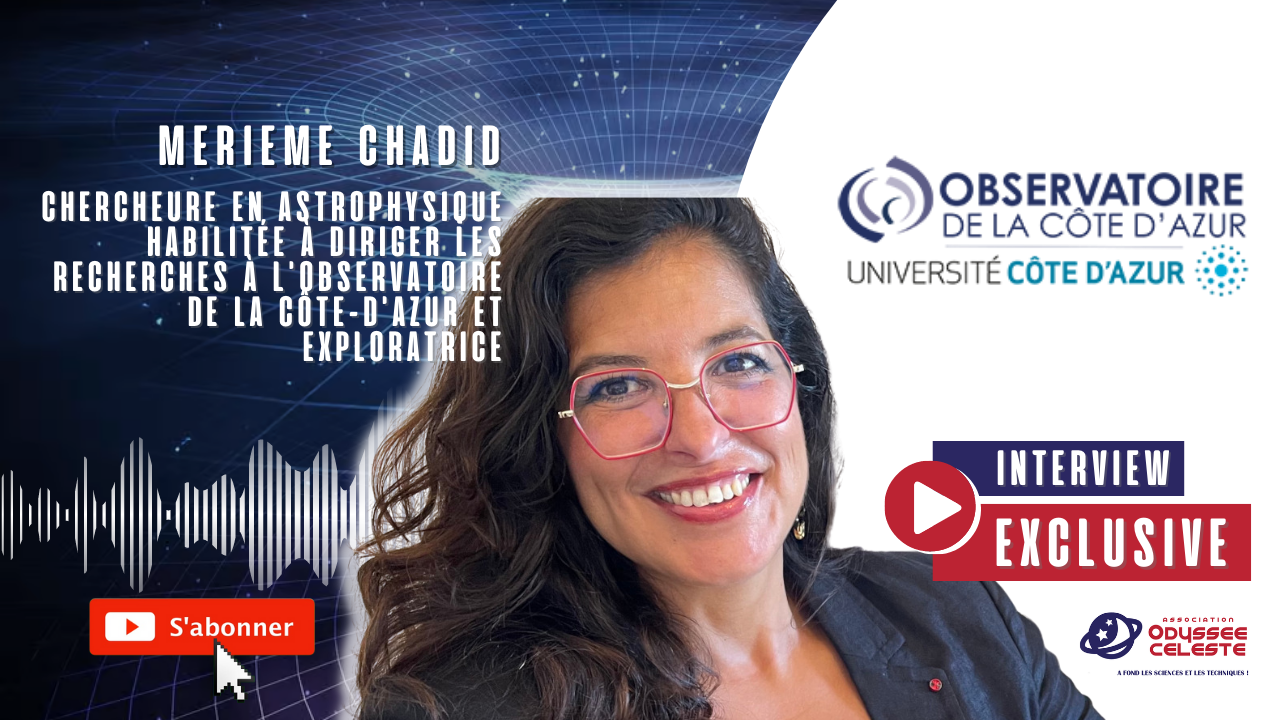 Merieme Chadid, Astrophysicienne, Directrice de recherche(CNRS ...