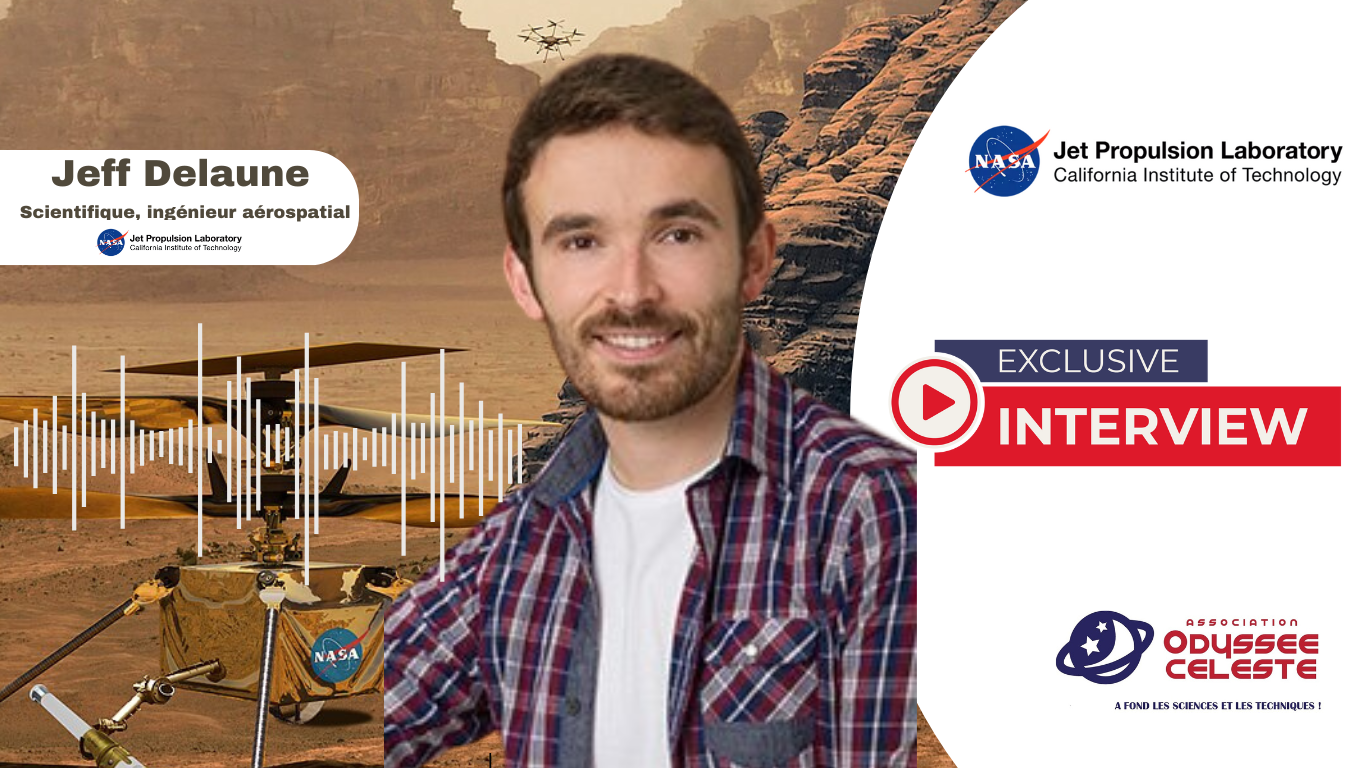 Jeff Delaune, Docteur en robotique et ingénieur aérospatial au Jet Propulsion Laboratory (NASA ...