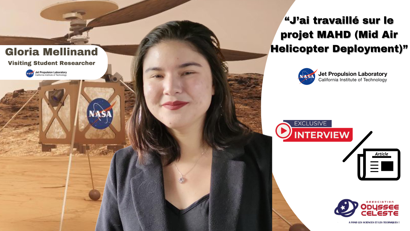 Gloria Mellinand – Ingénieure aérospatial – Visiting Student Research NASA (JPL) – Les ...